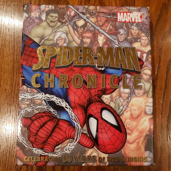 Marvel | Other | Dk Marvel Spiderman Chronicle Celebrating 5 Years Of ...